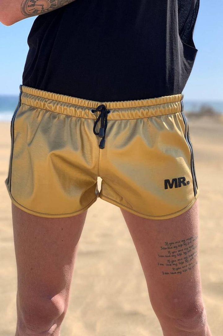 Mr Riegillio MR. Mini Short - Gold – BeastBoyGear